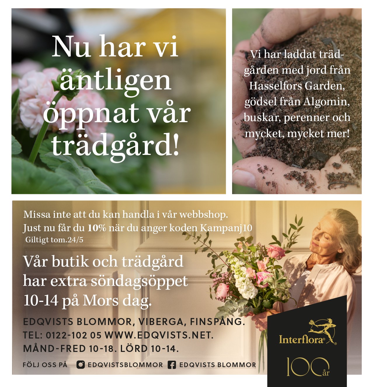 Interflora Edqvist Blommor i Finspång | Skicka blommor